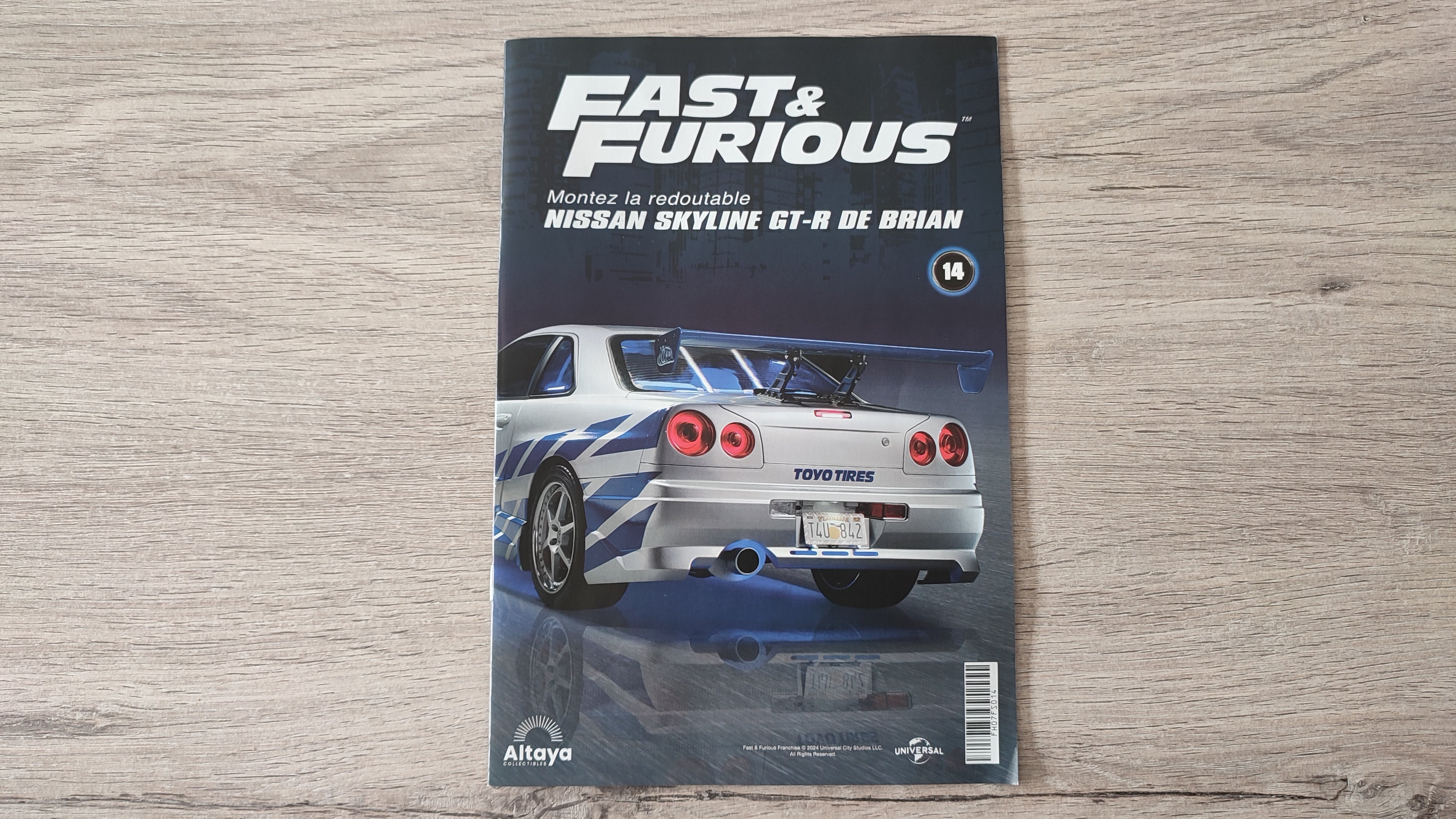 Fascicule numéro 14 n°14 seul sans pièce Nissan Skyline GT-R R34 Fast – Laboiteauxpieces