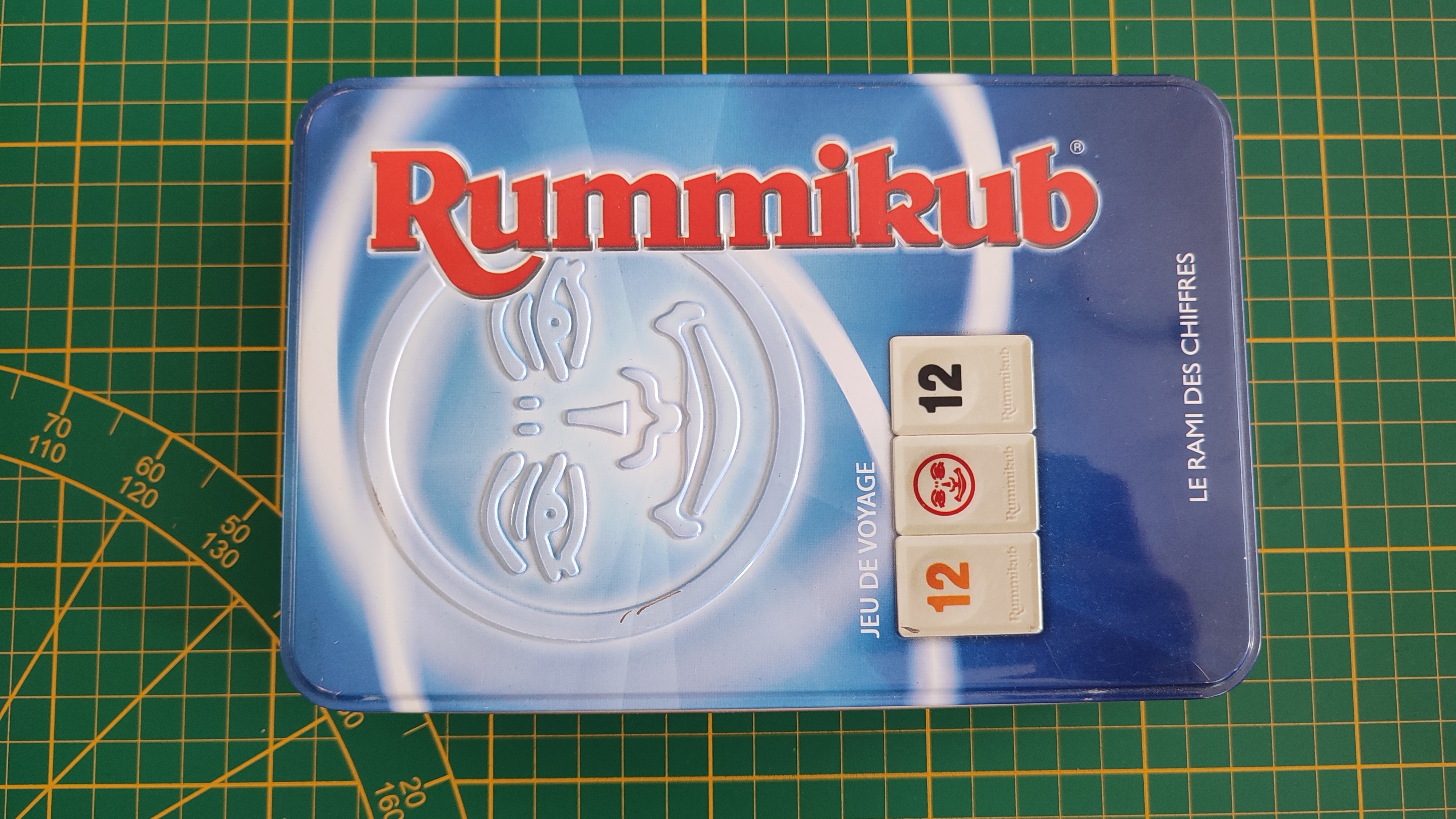 Pièce détachée jeu de société Rummikub le rami des chiffres voyage 201 ...