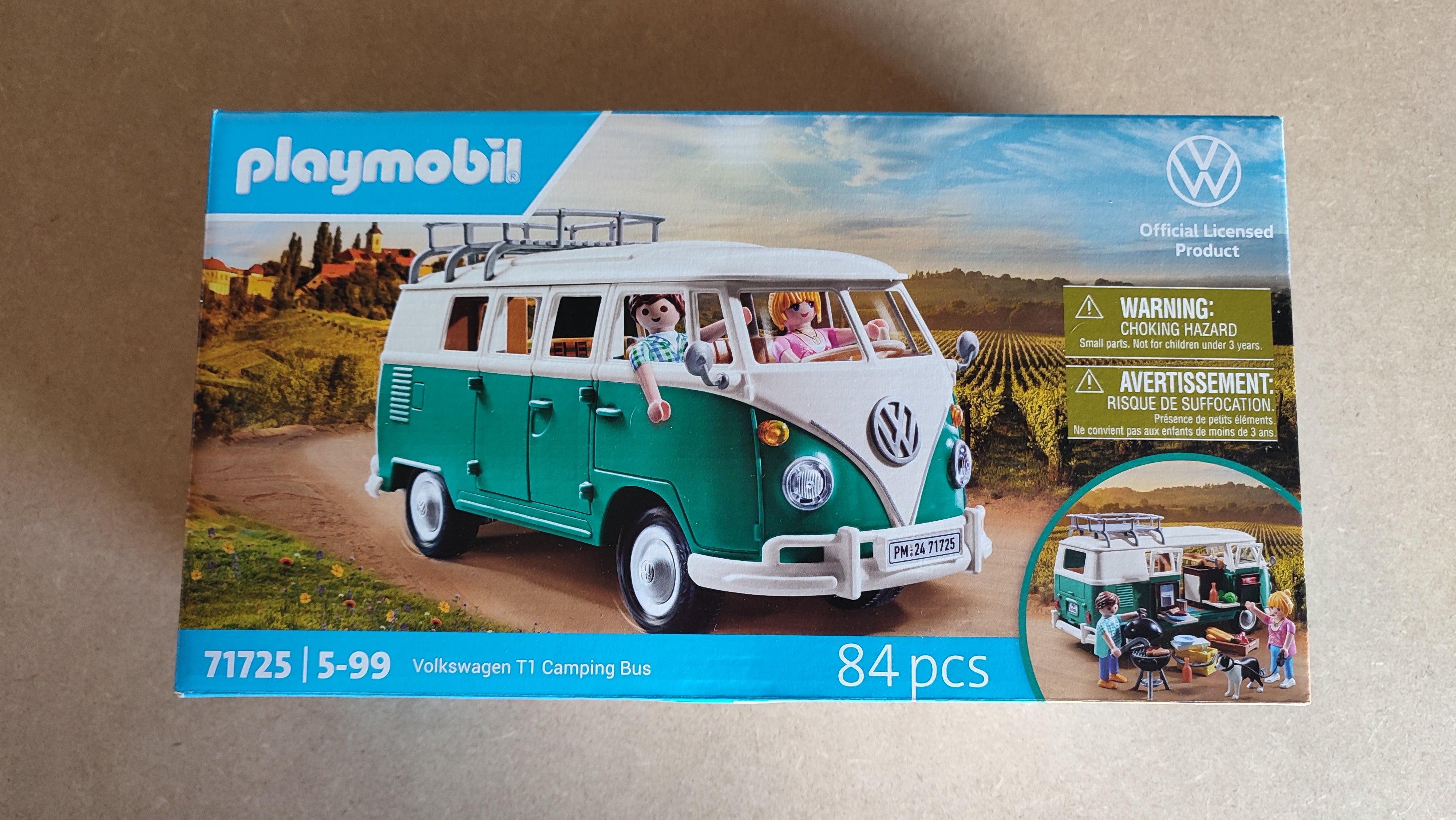 Set Playmobil 71725 Volkswagen Combi Bulli T1 Camping Bus ...