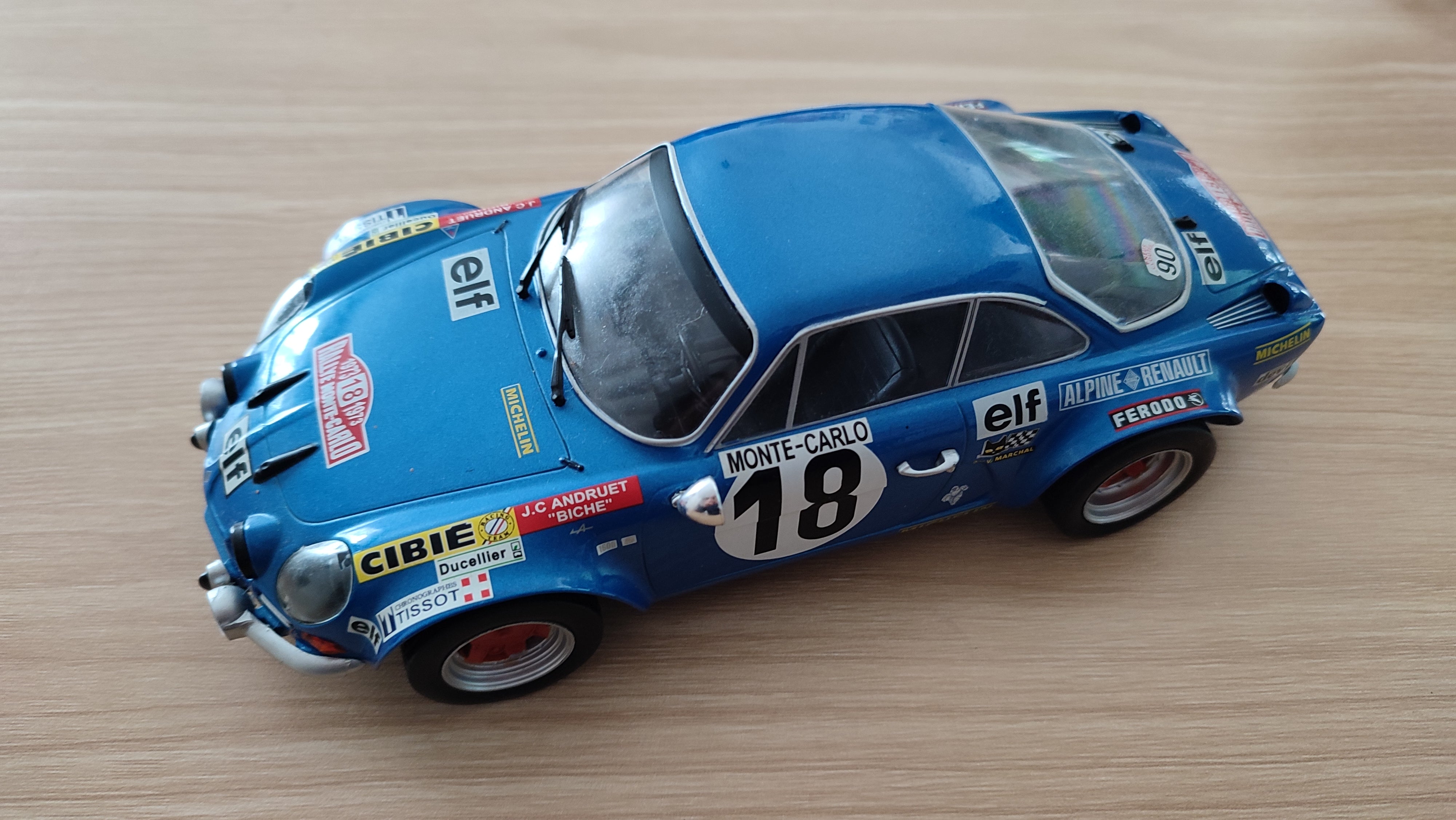 Alpine A110 Wrc Rallye Monté-Carlo n°18 Altaya 1/18 1/18e 1/18ème ...