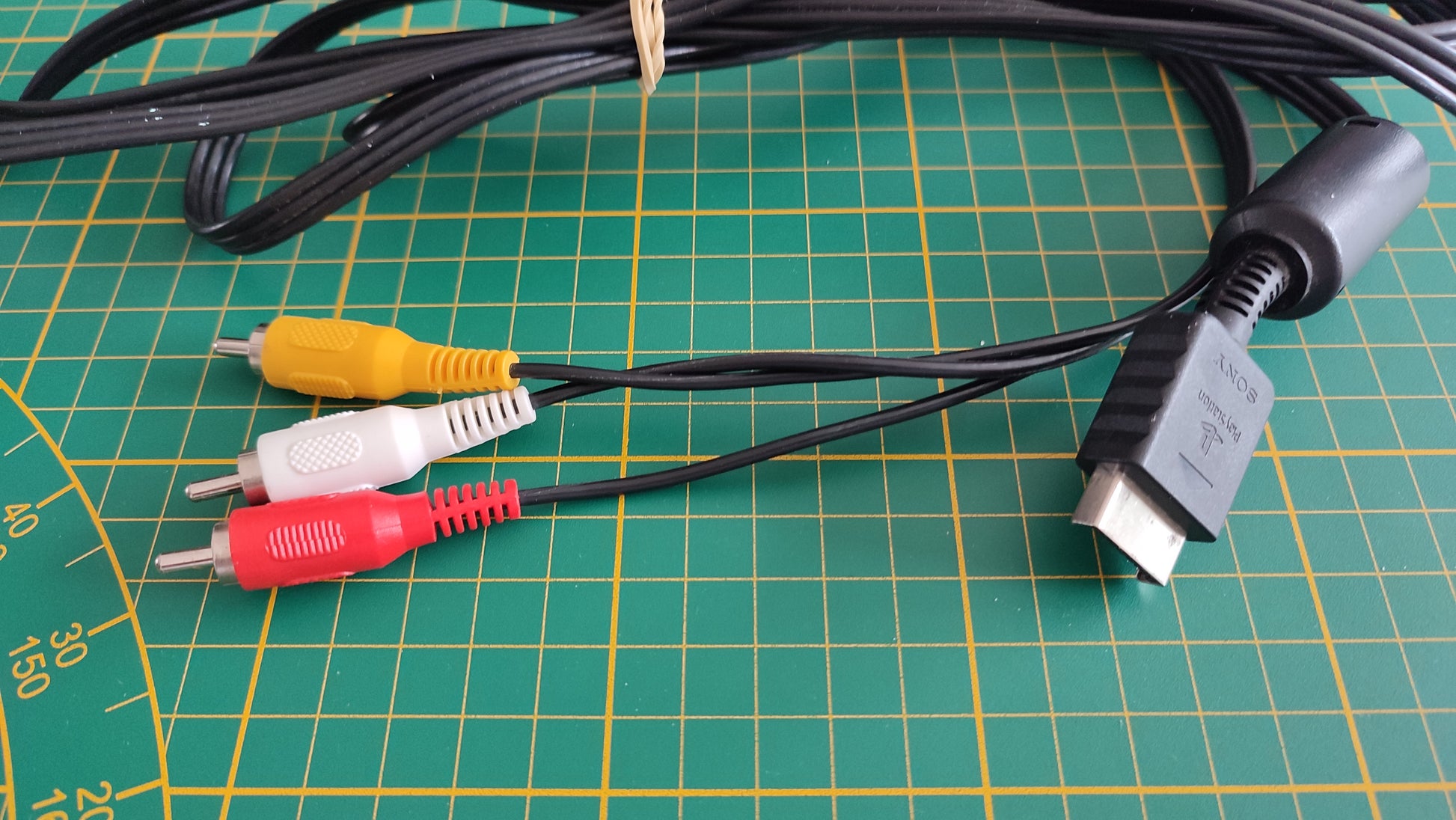 Câble audio vidéo pièce détachée console de jeux Sony Playstation 1 Ps ...