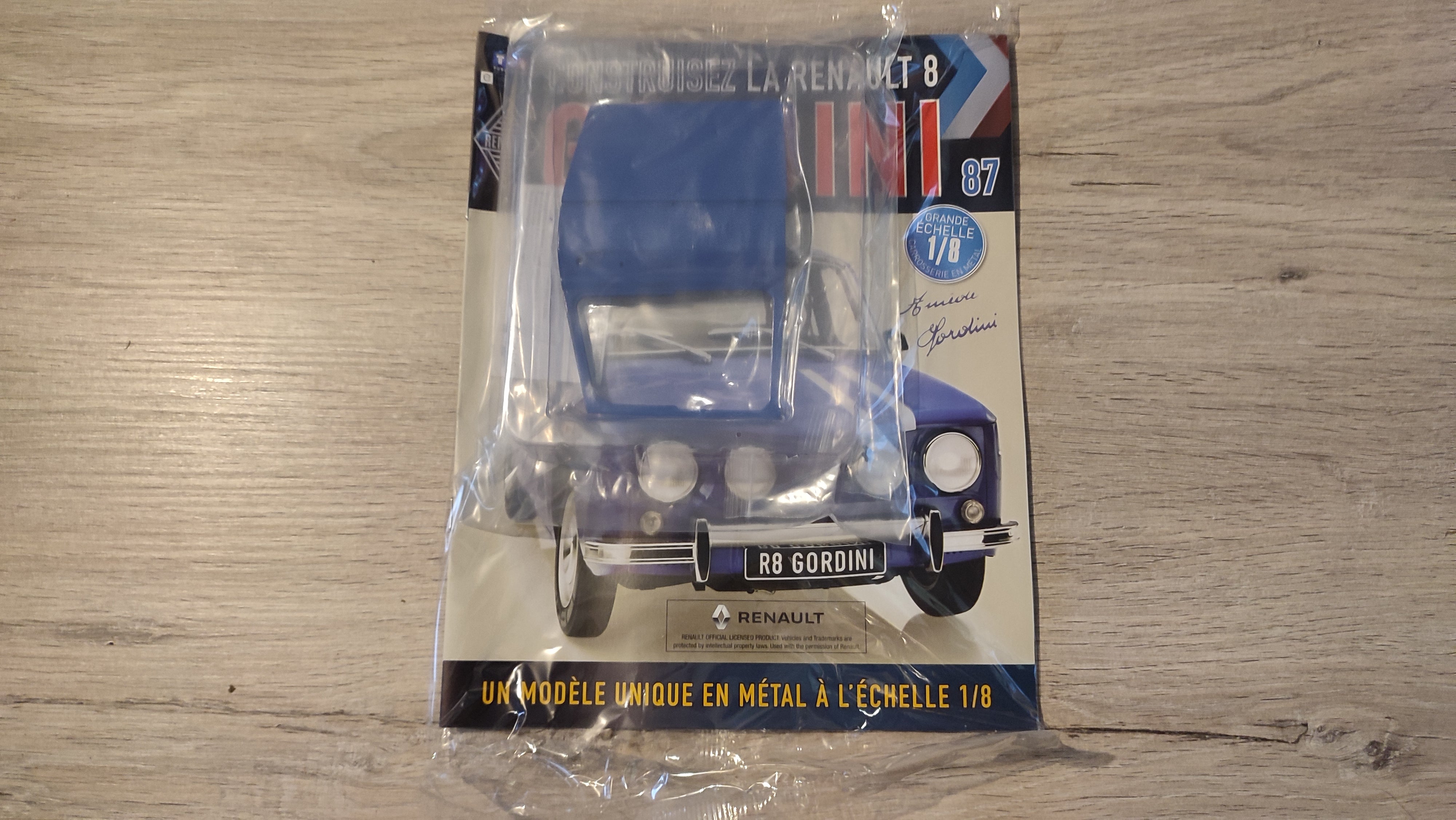 Fascicule complet scellé numéro 87 n°87 Renault R8 Gordini 1/8 1/8ème – Laboiteauxpieces